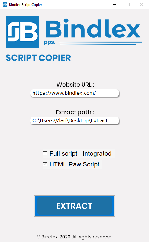 Bindlex Script Copier Extract Website Html Css And Js By Bindlex